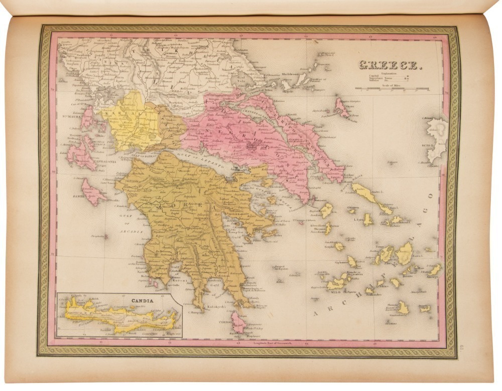 A New Universal Atlas Containing Maps of the various Empires, Kingdoms ...