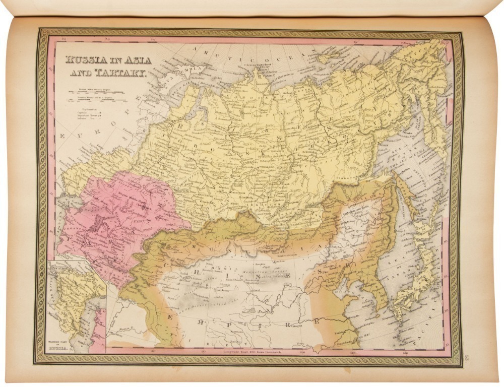A New Universal Atlas Containing Maps of the various Empires, Kingdoms ...