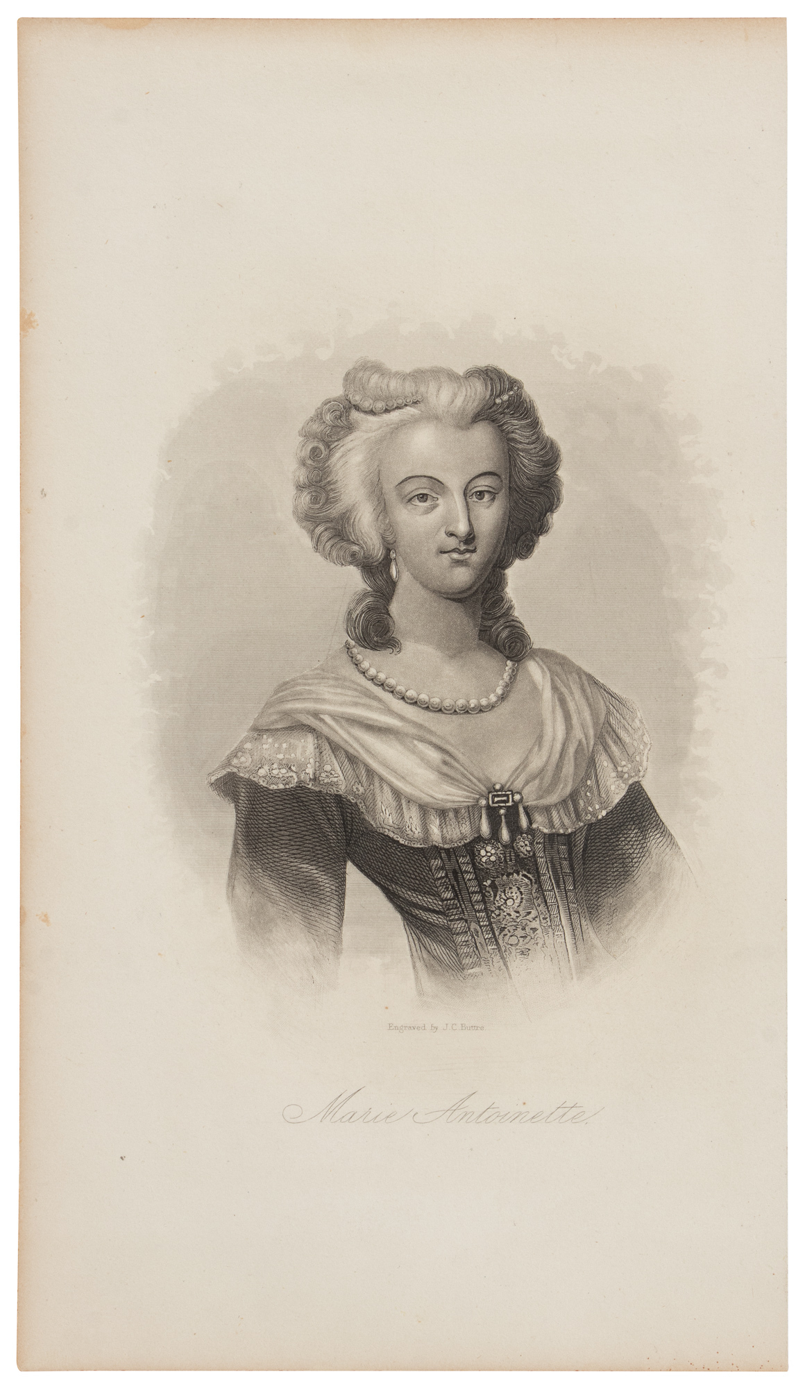 Letter from Marie Antoinette