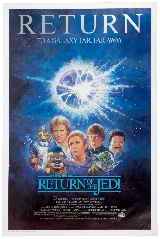 Star Wars: Return of the Jedi - re-release poster