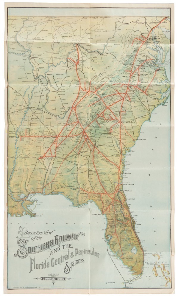 Florida and the South: The New Florida Short Line - Southern Railway ...