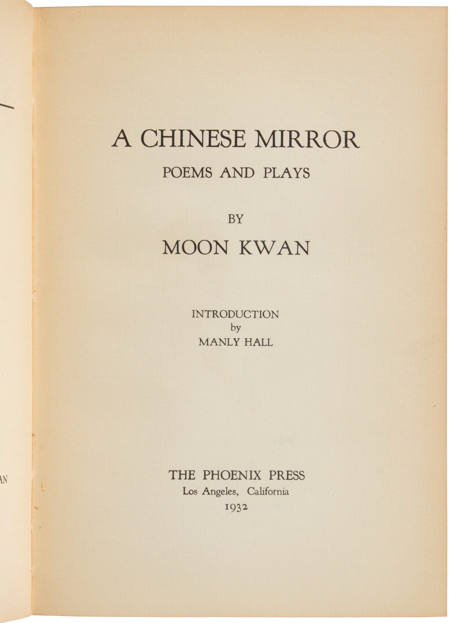 Three early 20th-century plays