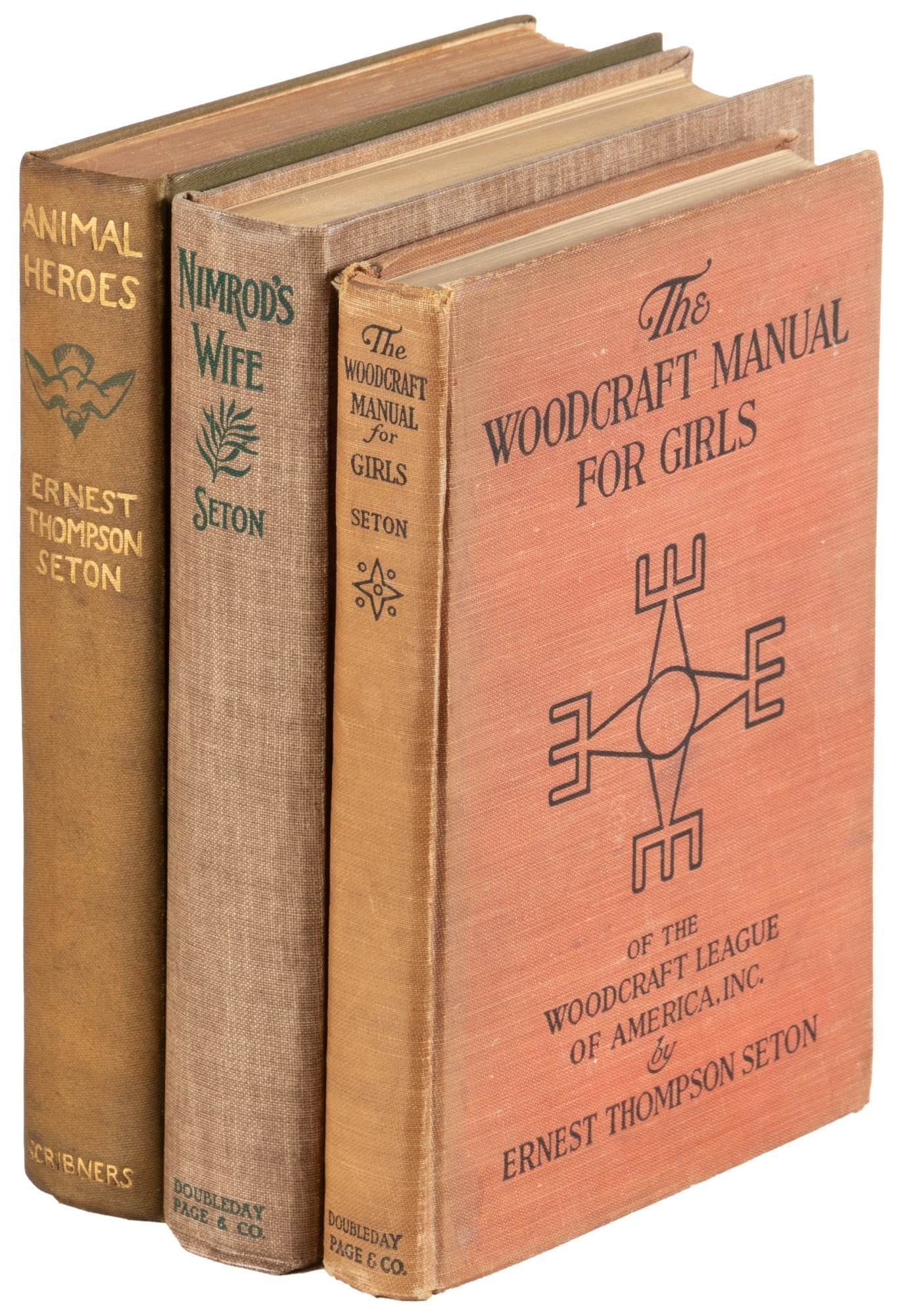 Three works by Ernest Thompson Seton or Grace Gallatin Seton