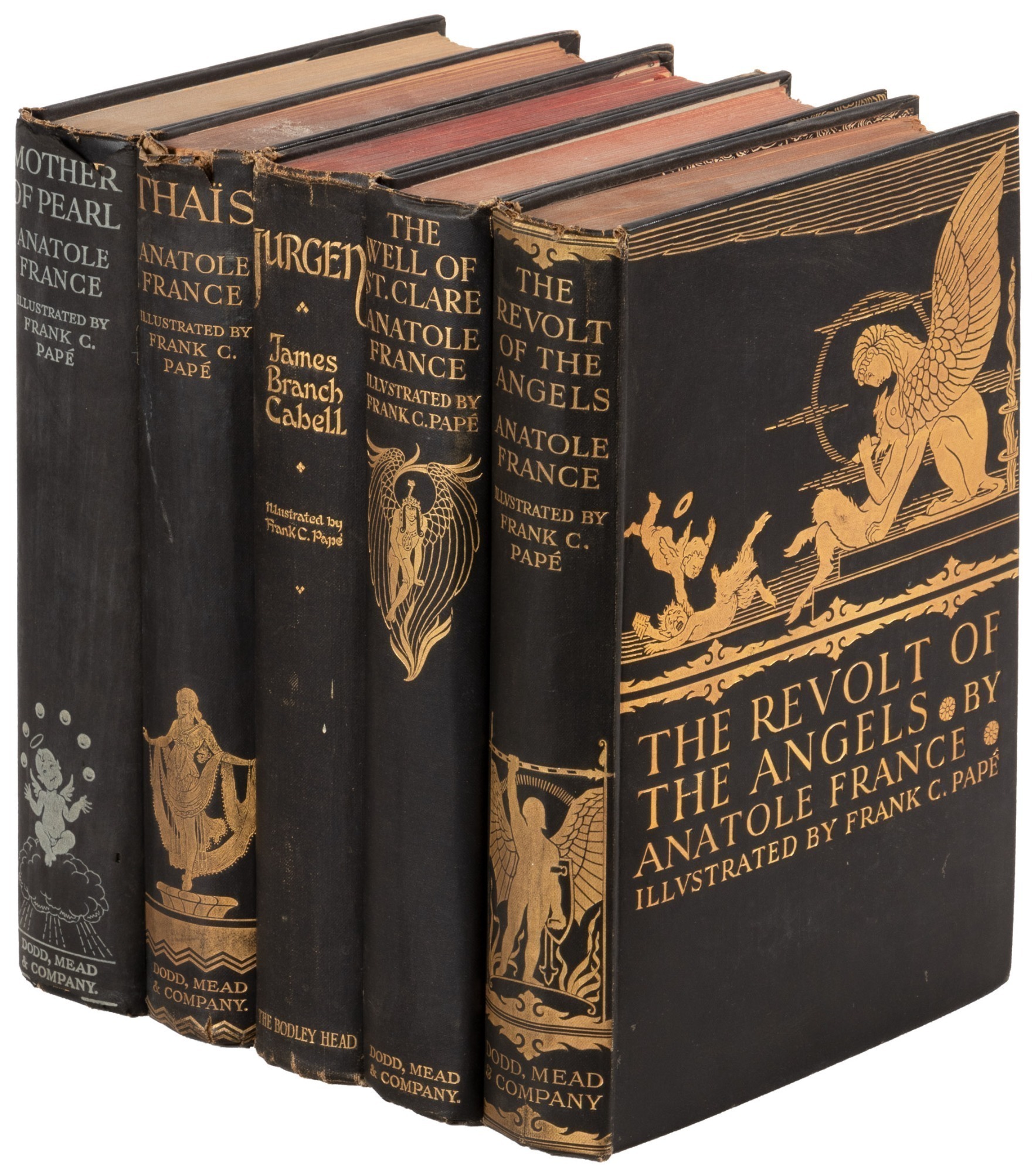 Five works illustrated by Frank C. Papé