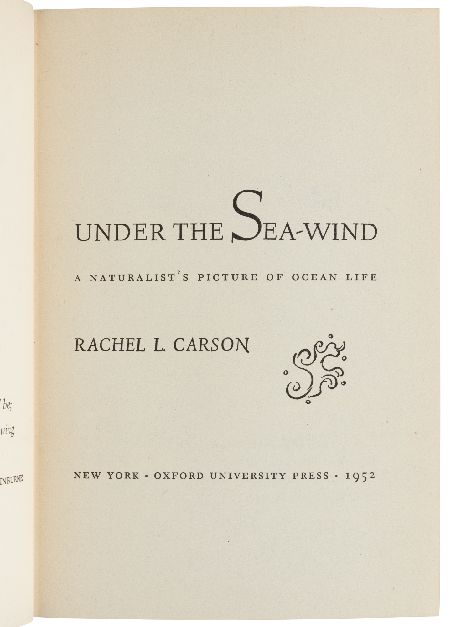 Four books by Rachel Carson