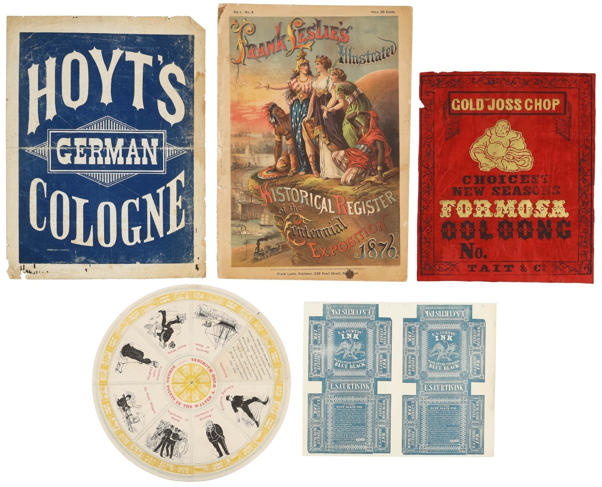 Collection of posters, advertisements, chromolithography, ephemera etc.