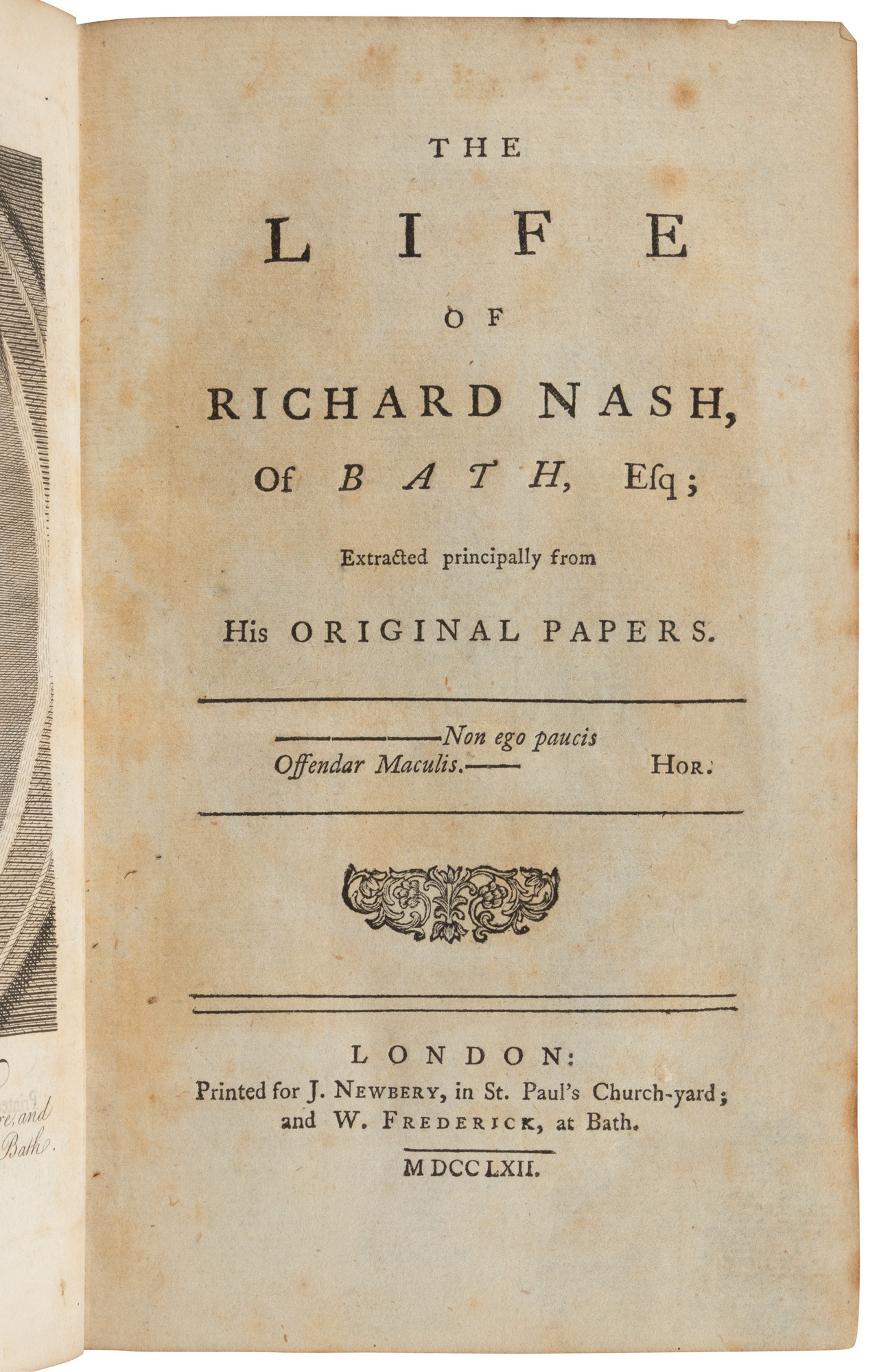 The Life of Richard Nash, of Bath, Esq; Extracted Principally From His ...