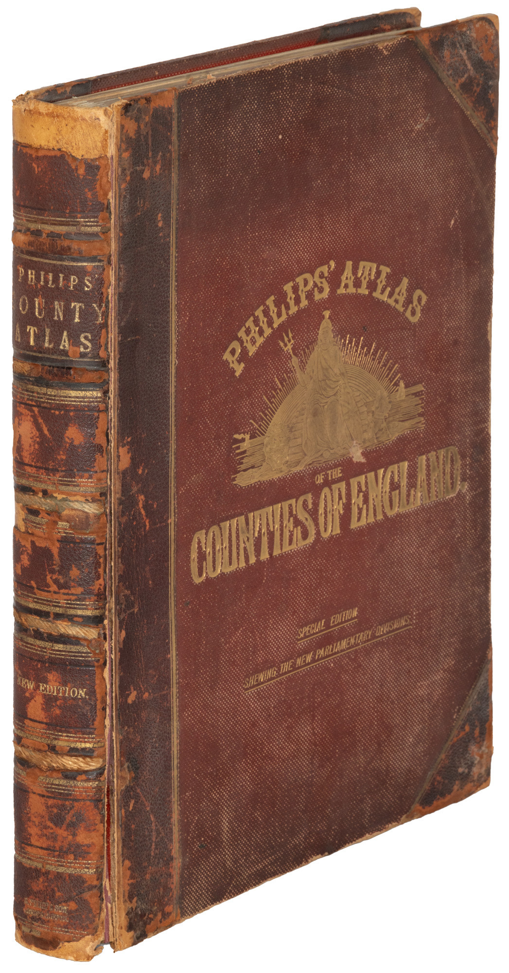 Philips' Atlas of the Counties of England, Including Maps of North ...