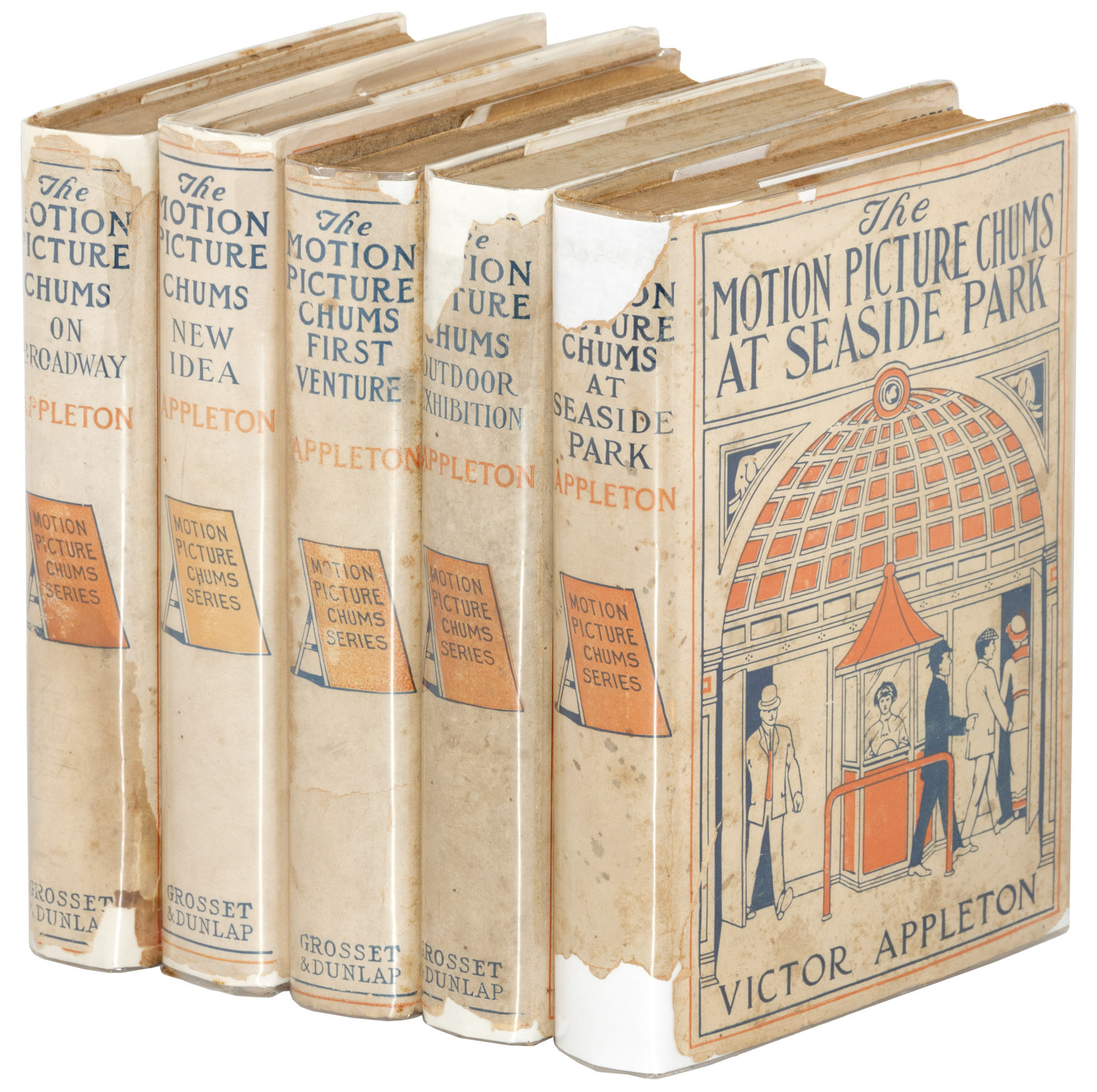 Five volumes in the Motion Picture Chums series