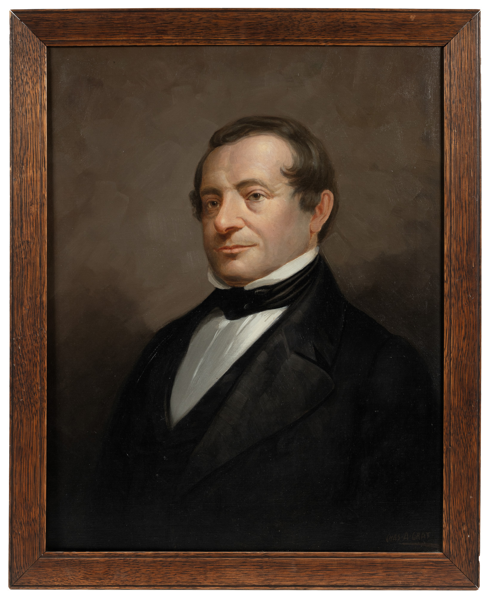 Portrait painting of Washington Irving