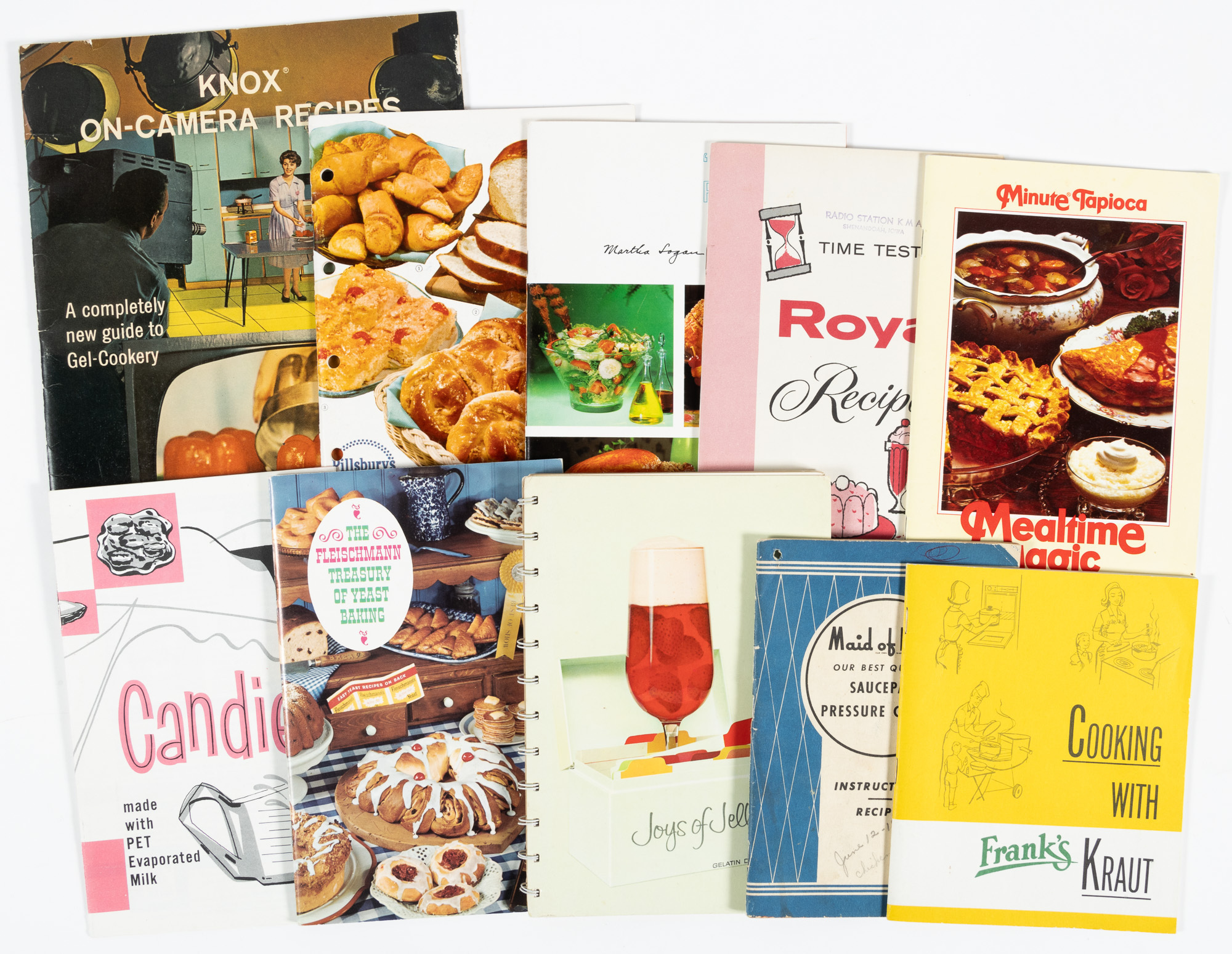 Ten product advertising cookbooks