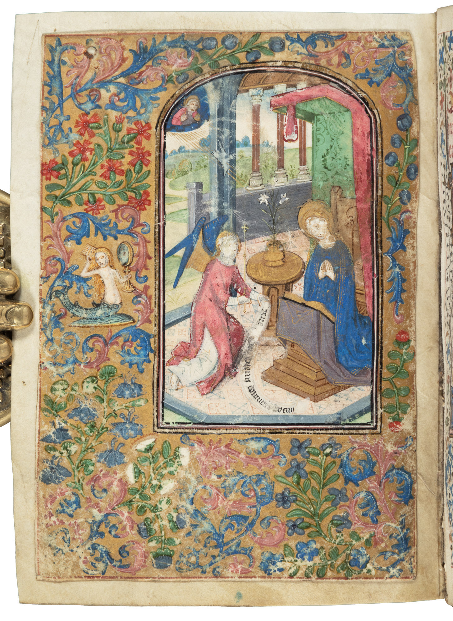 Book of Hours, Use of Rome, in Latin. Illuminated manuscript on vellum ...