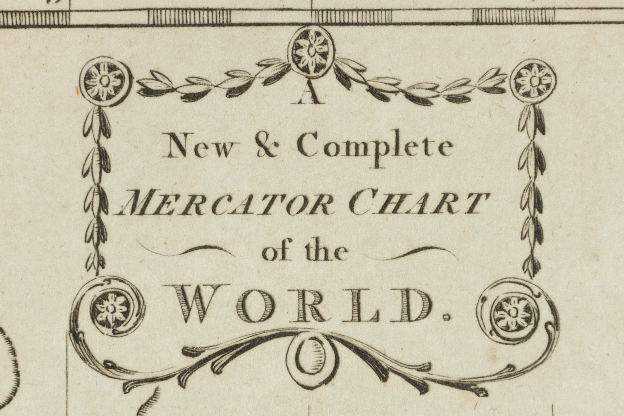 A New & Complete Mercator Chart of the World