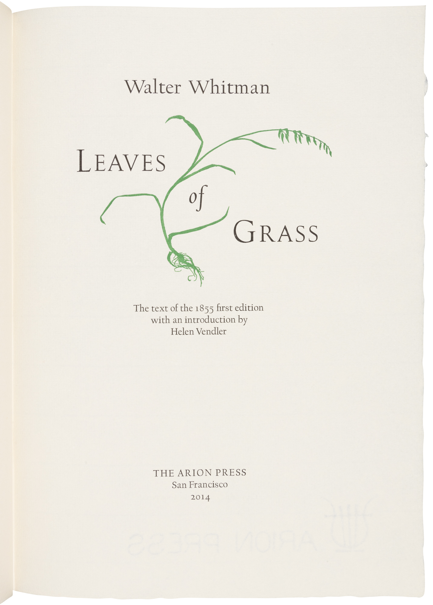 Leaves of Grass