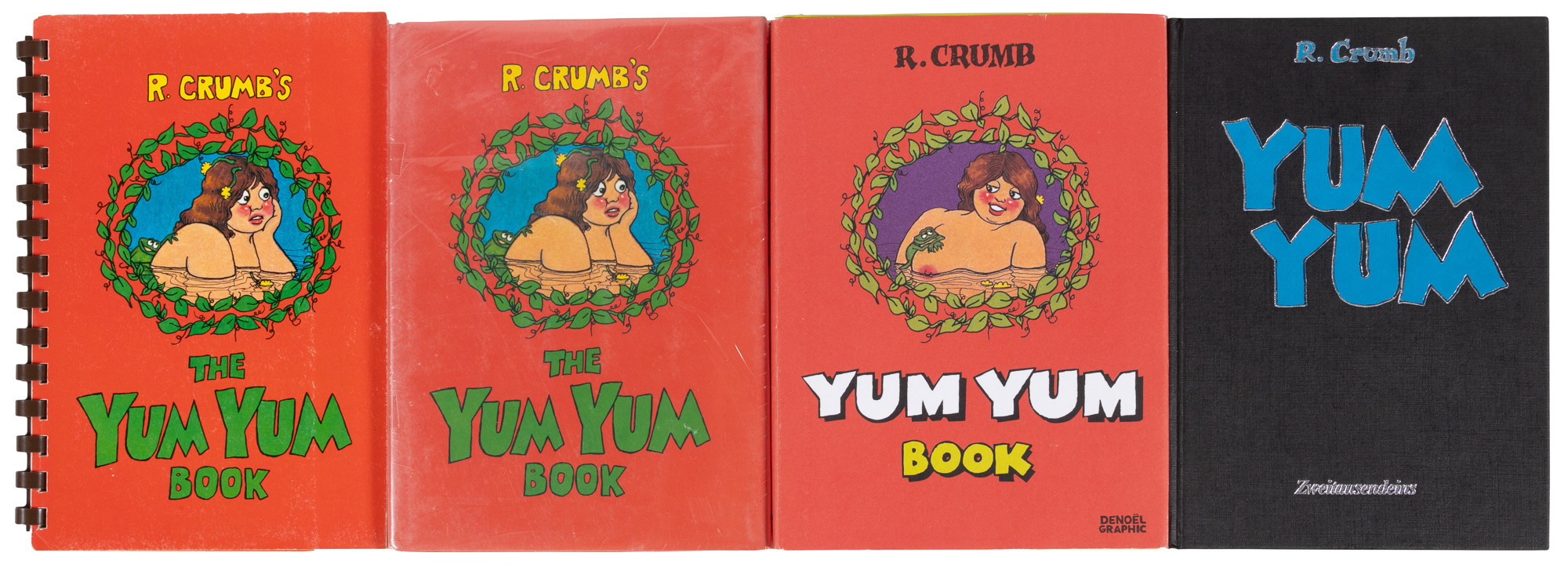 The YUM YUM BOOK * Four Different Editions