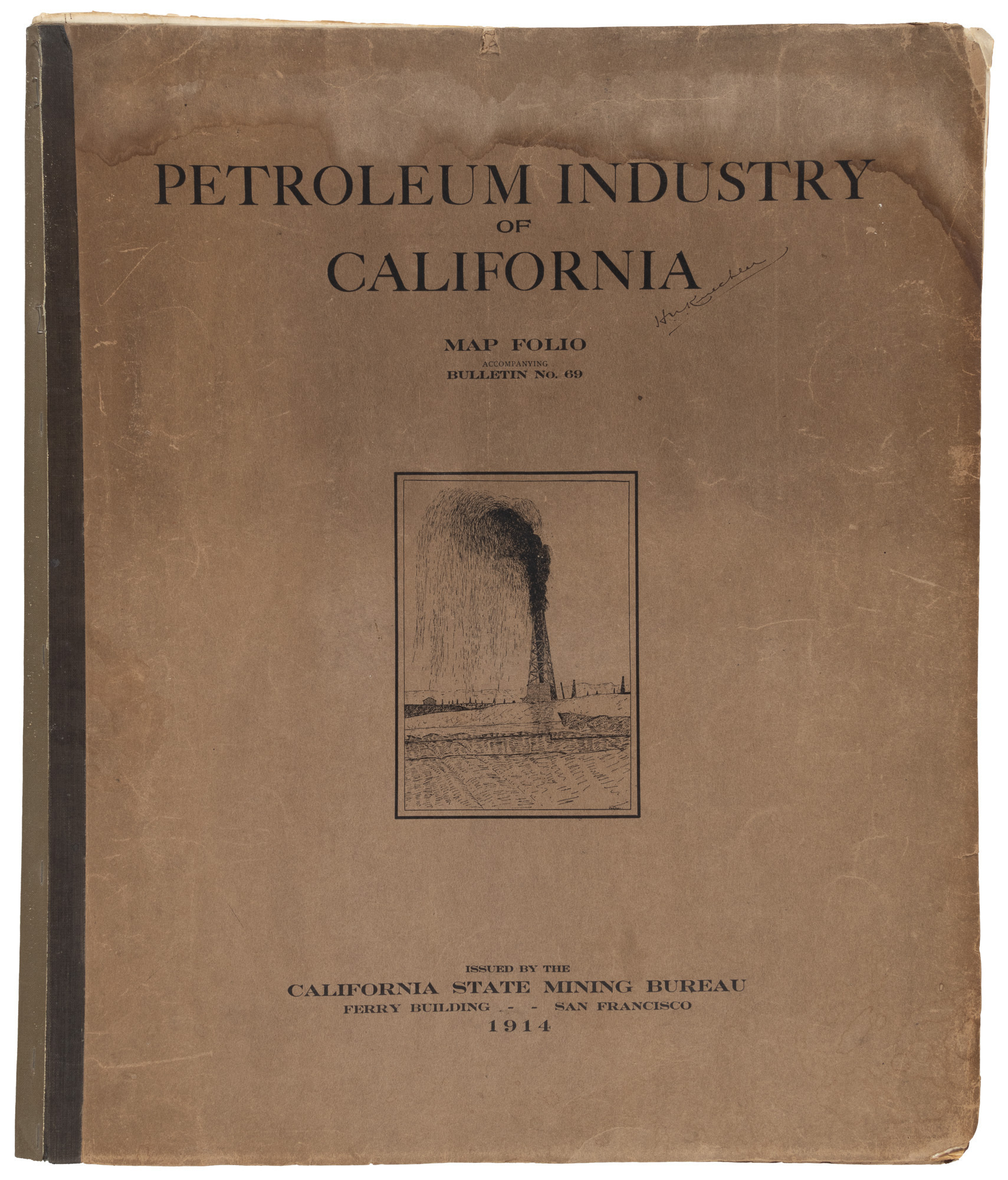 Petroleum industry of California. Map Folio Accompanying Bulletin No ...
