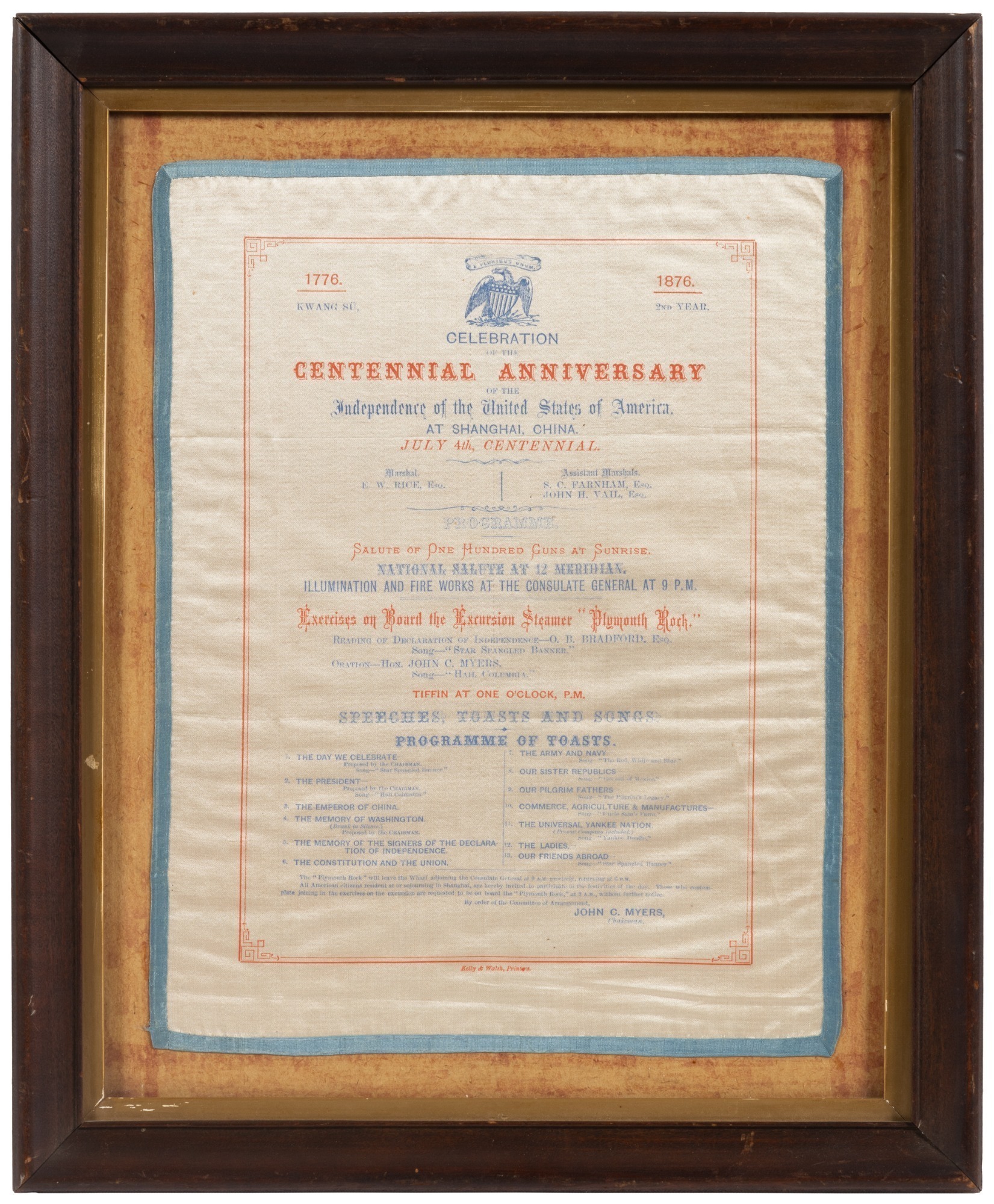 Celebration of the Centennial Anniversary of the Independence of the ...