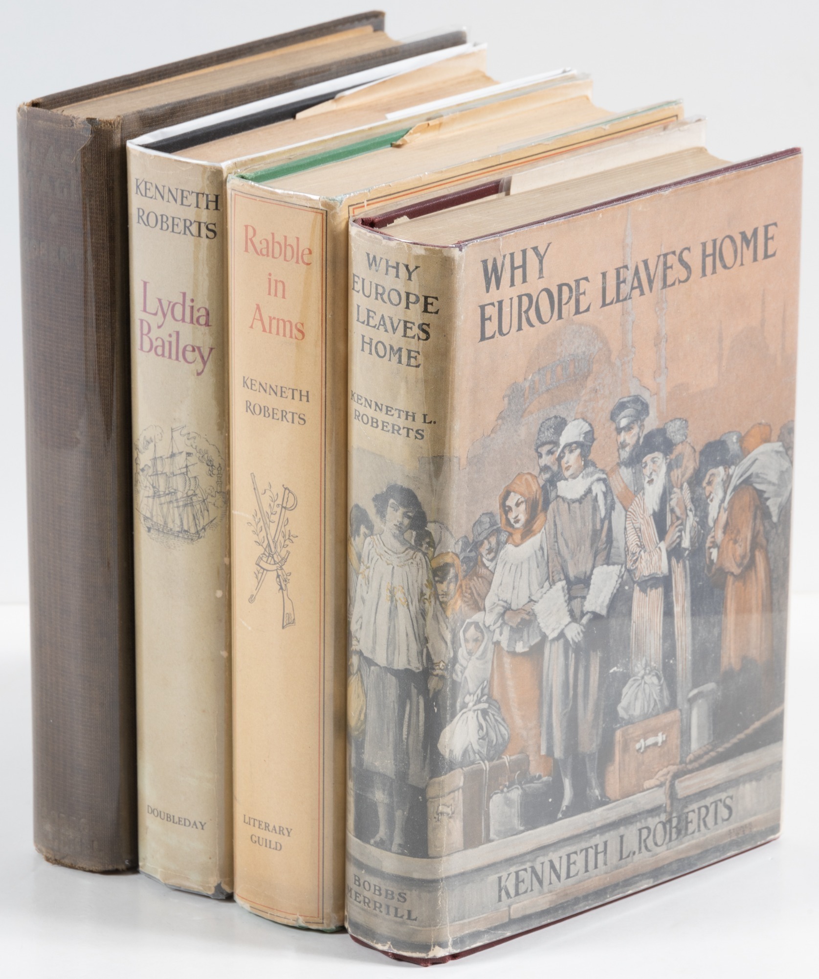 Four titles by Kenneth Roberts