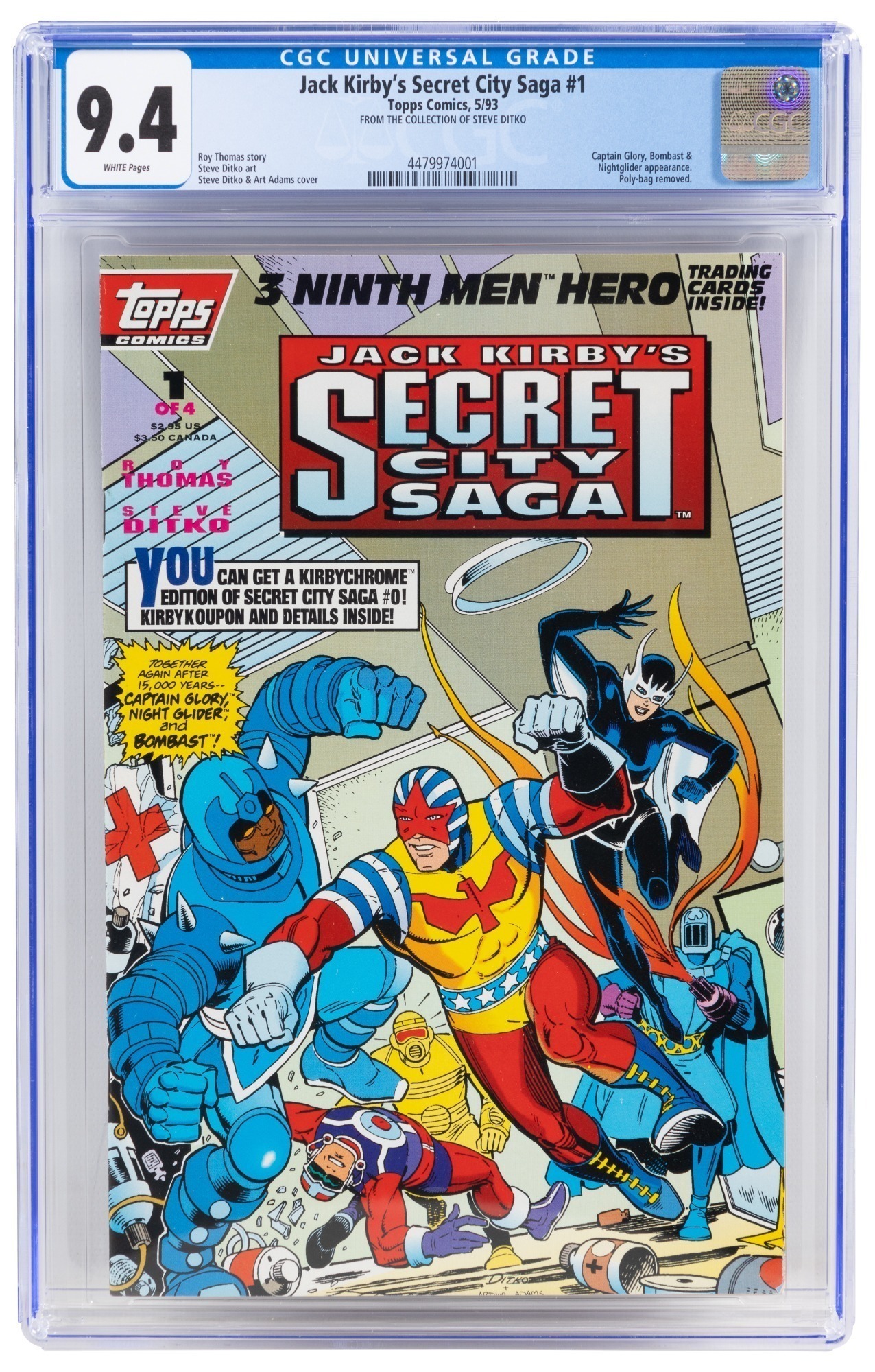 JACK KIRBY'S SECRET CITY SAGA No. 1 * Steve Ditko Collection