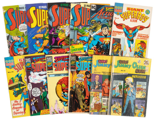 SUPERMAN Supacomic, Giant Superman Album, Giant Superboy Album, Giant ...