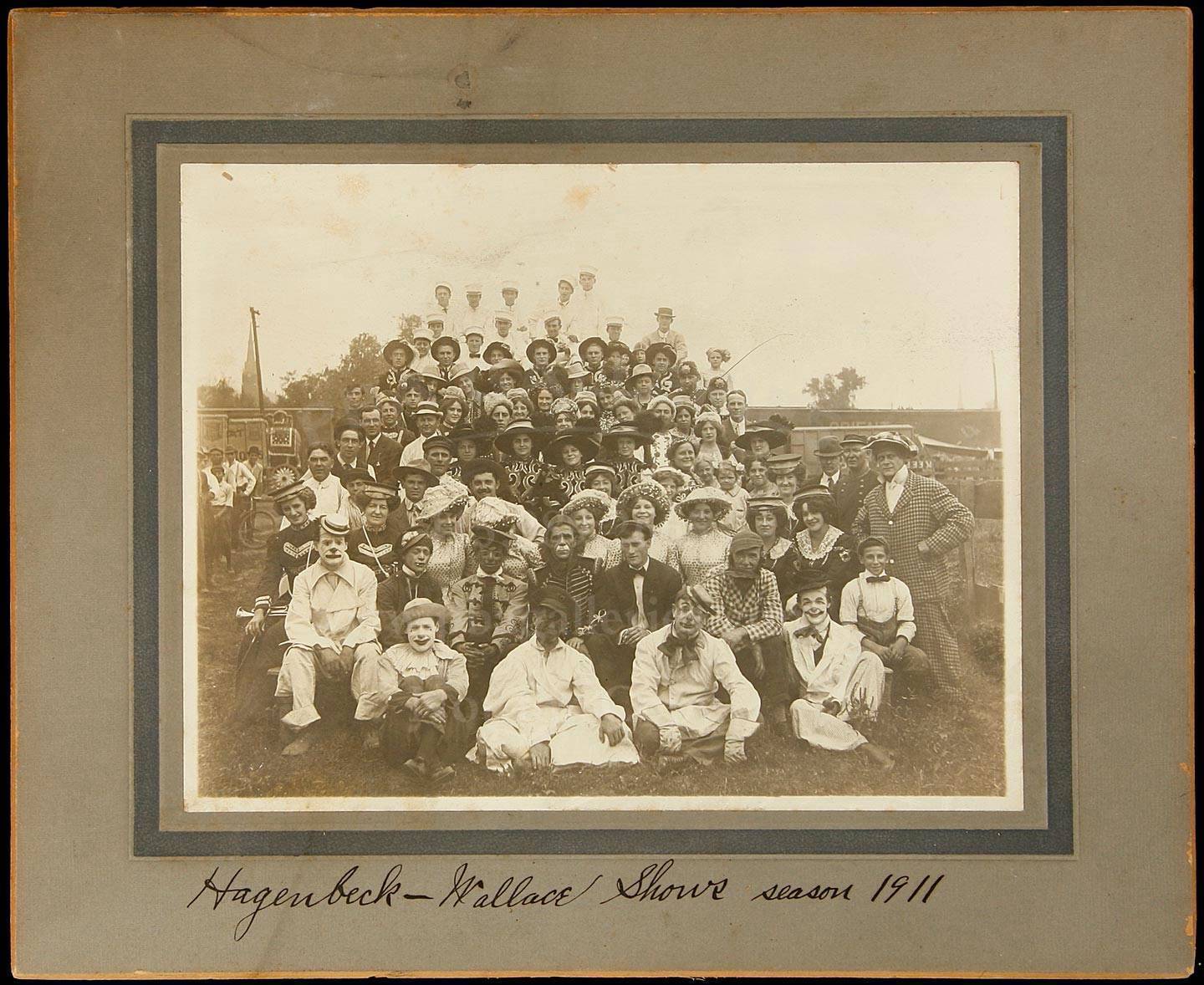 Large archive of circus photographs from the collection of Bert Cole