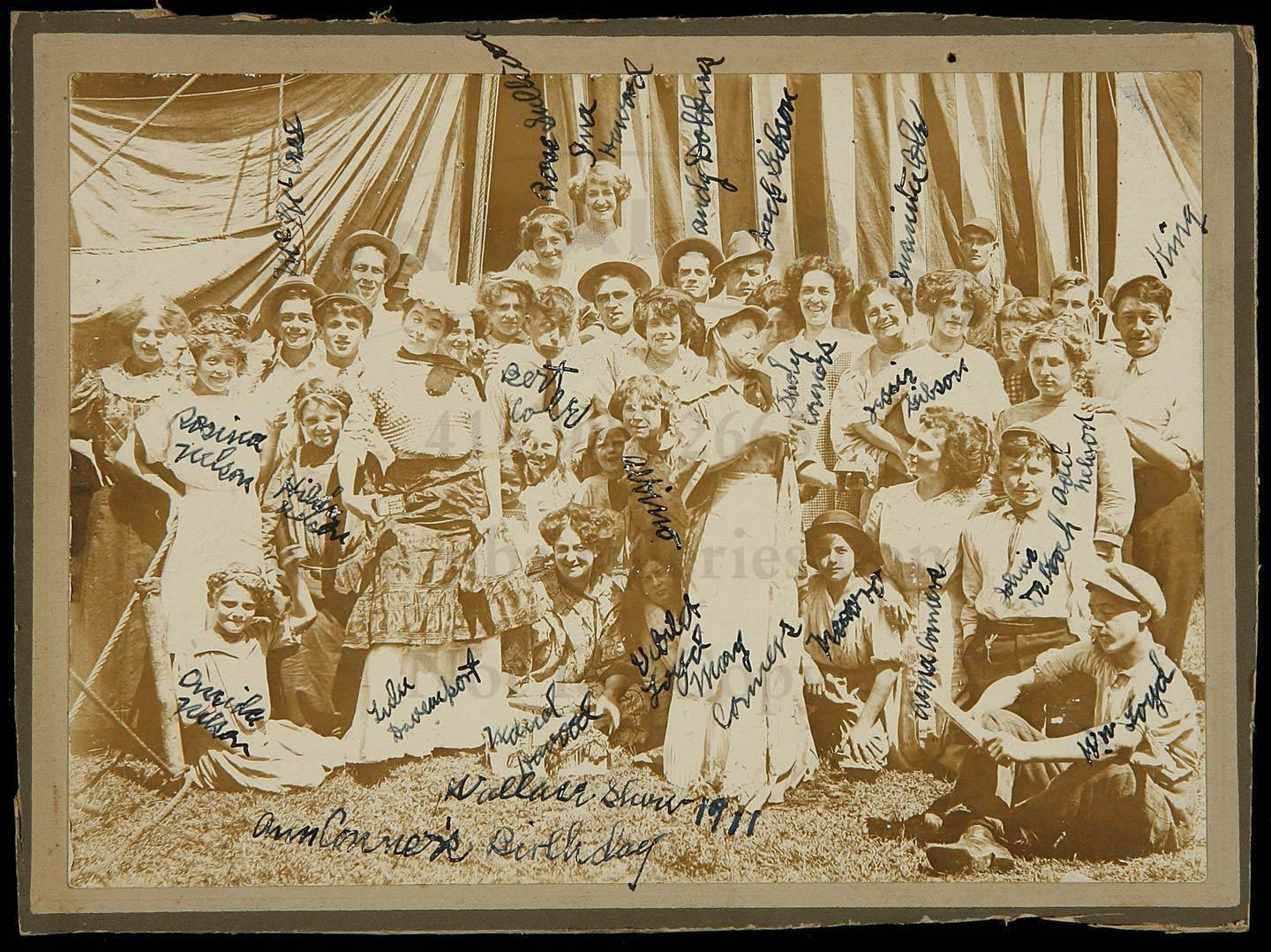 Large archive of circus photographs from the collection of Bert Cole