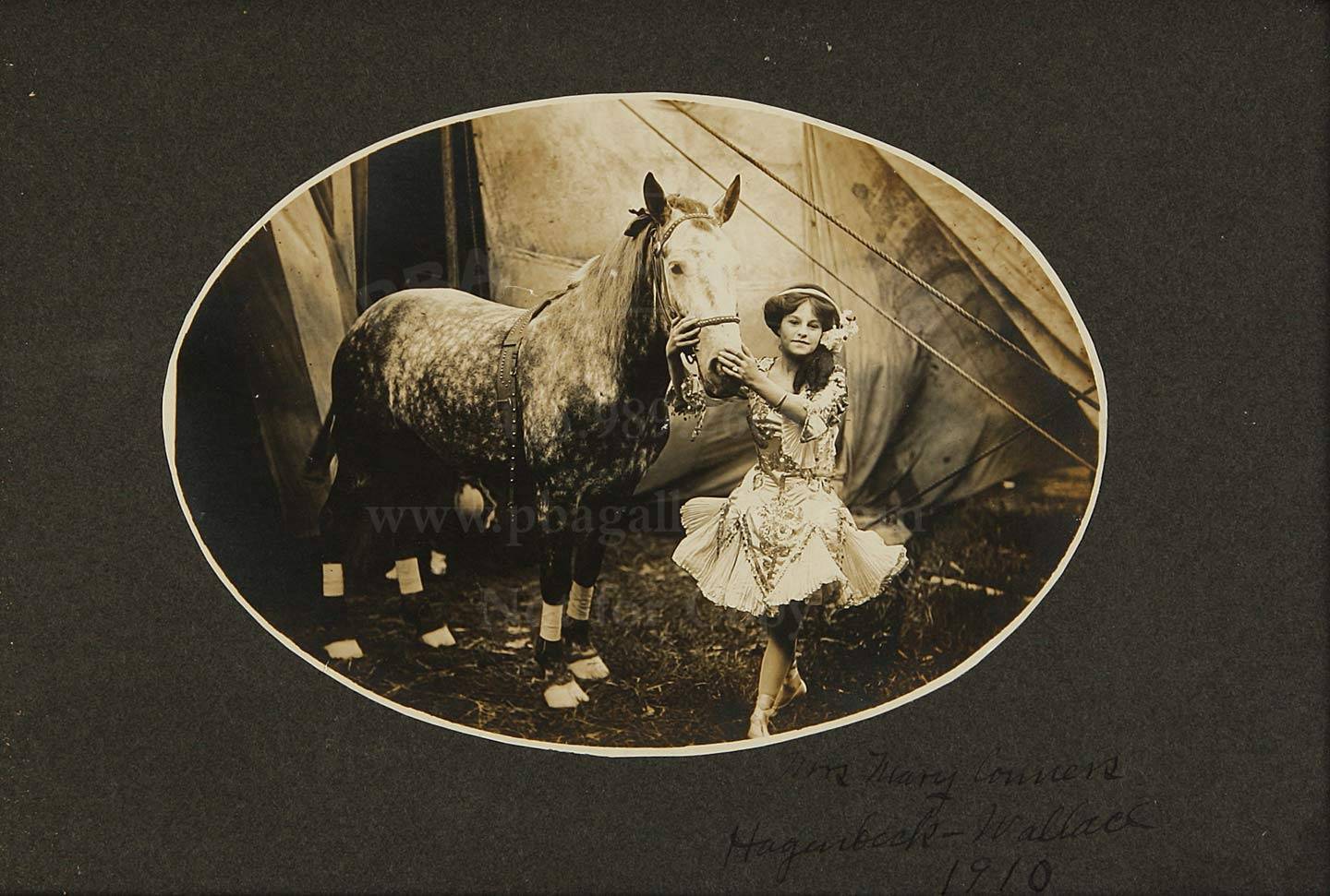 Large archive of circus photographs from the collection of Bert Cole