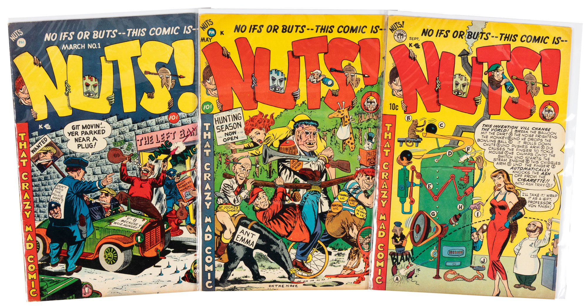 NUTS! Nos. 1, 2, 4