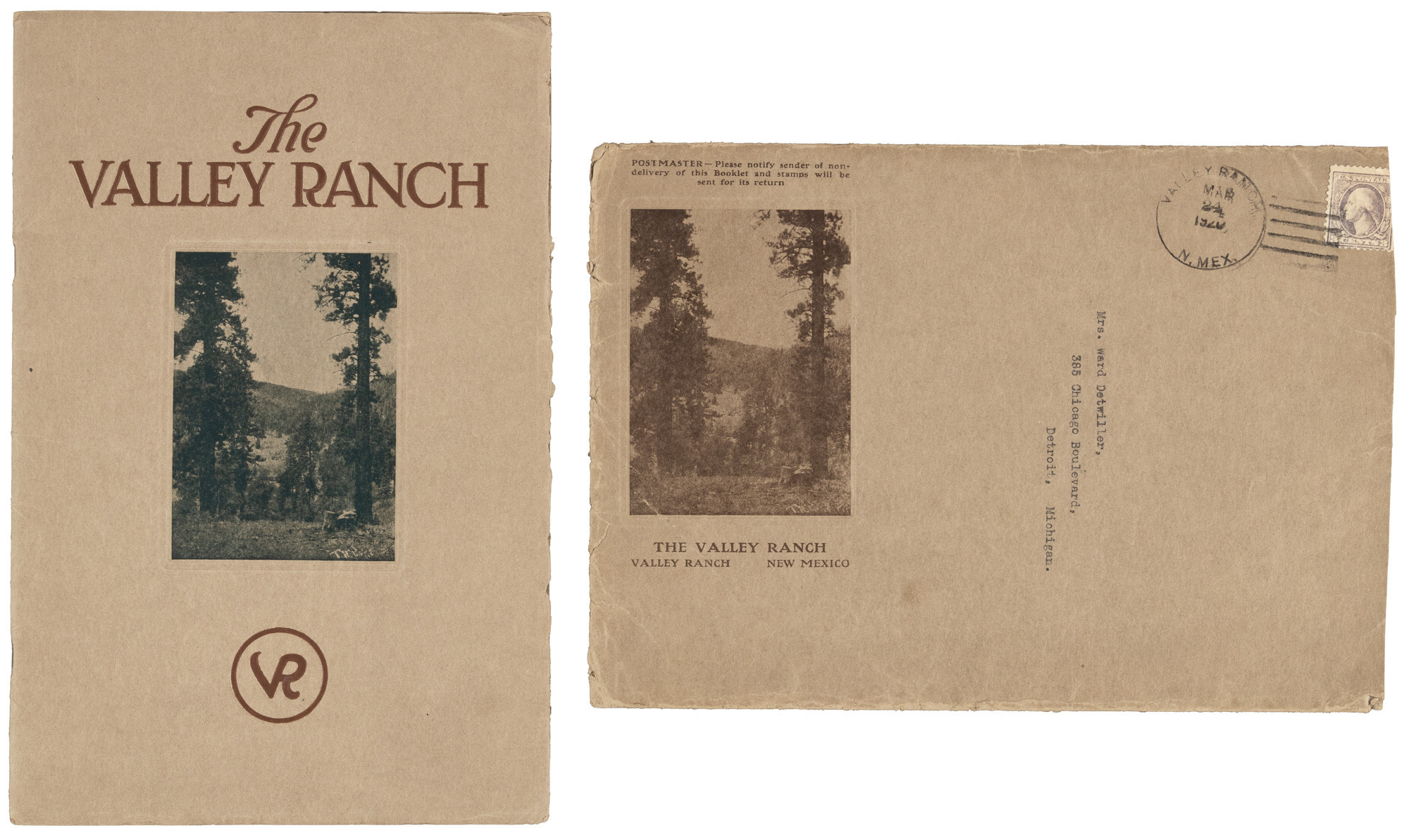 The Valley Ranch. Open the Year Round. A Sunny Place for Sunny People ...