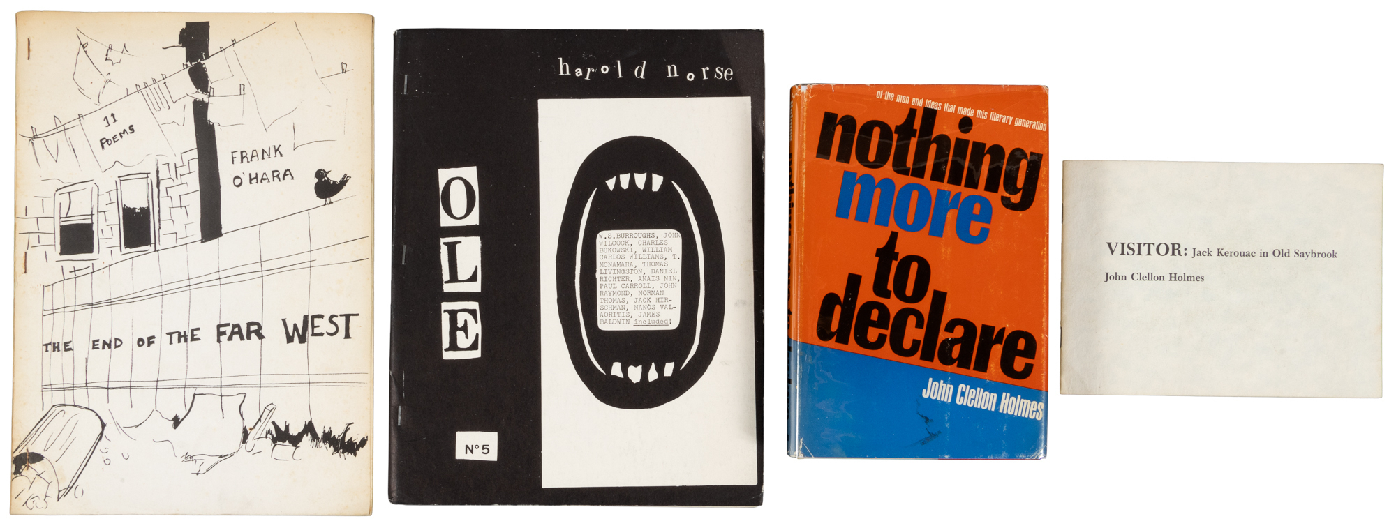 Four Beat literature titles