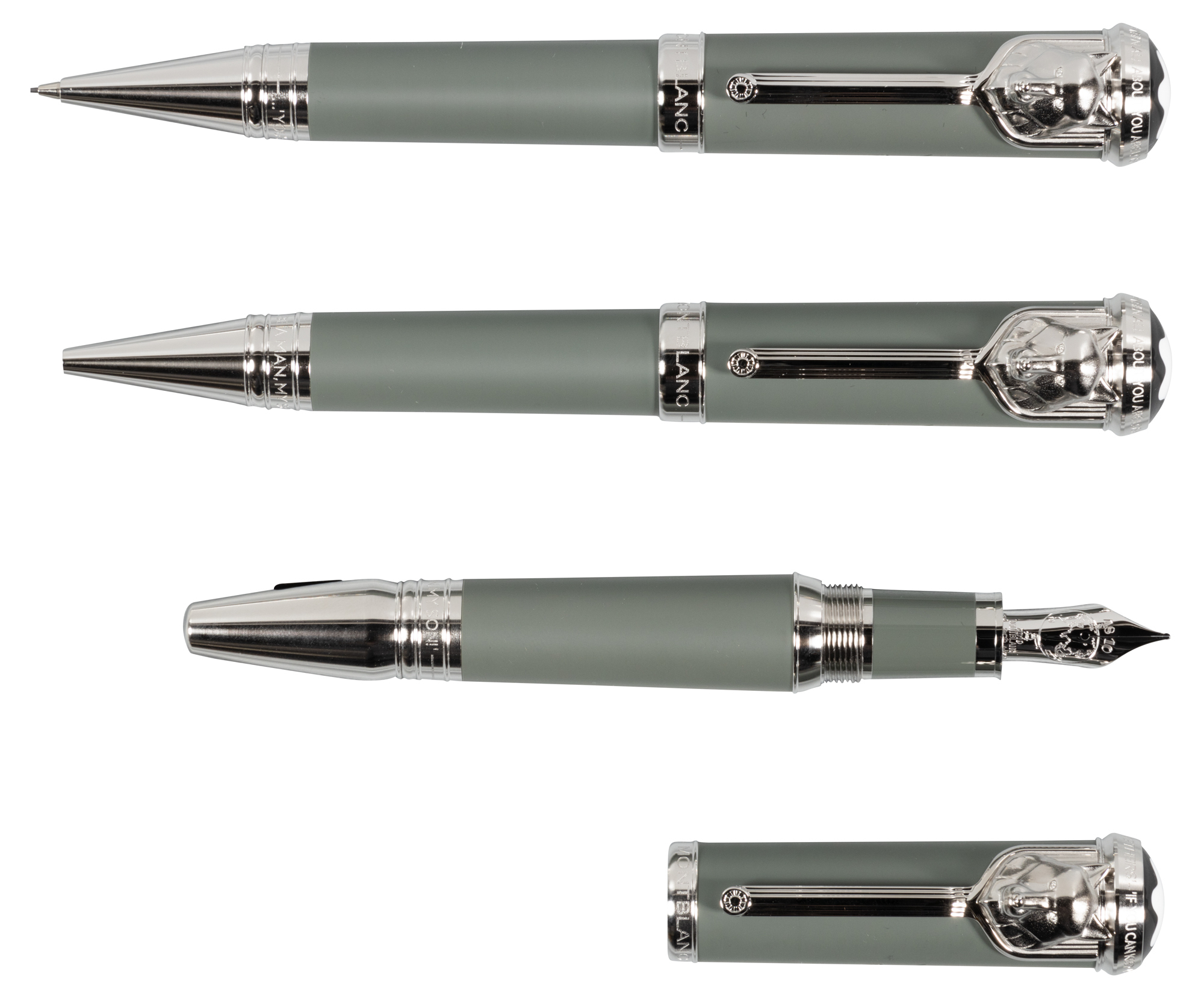 MONTBLANC Writers Series: Rudyard Kipling Set of Three Limited Edition ...