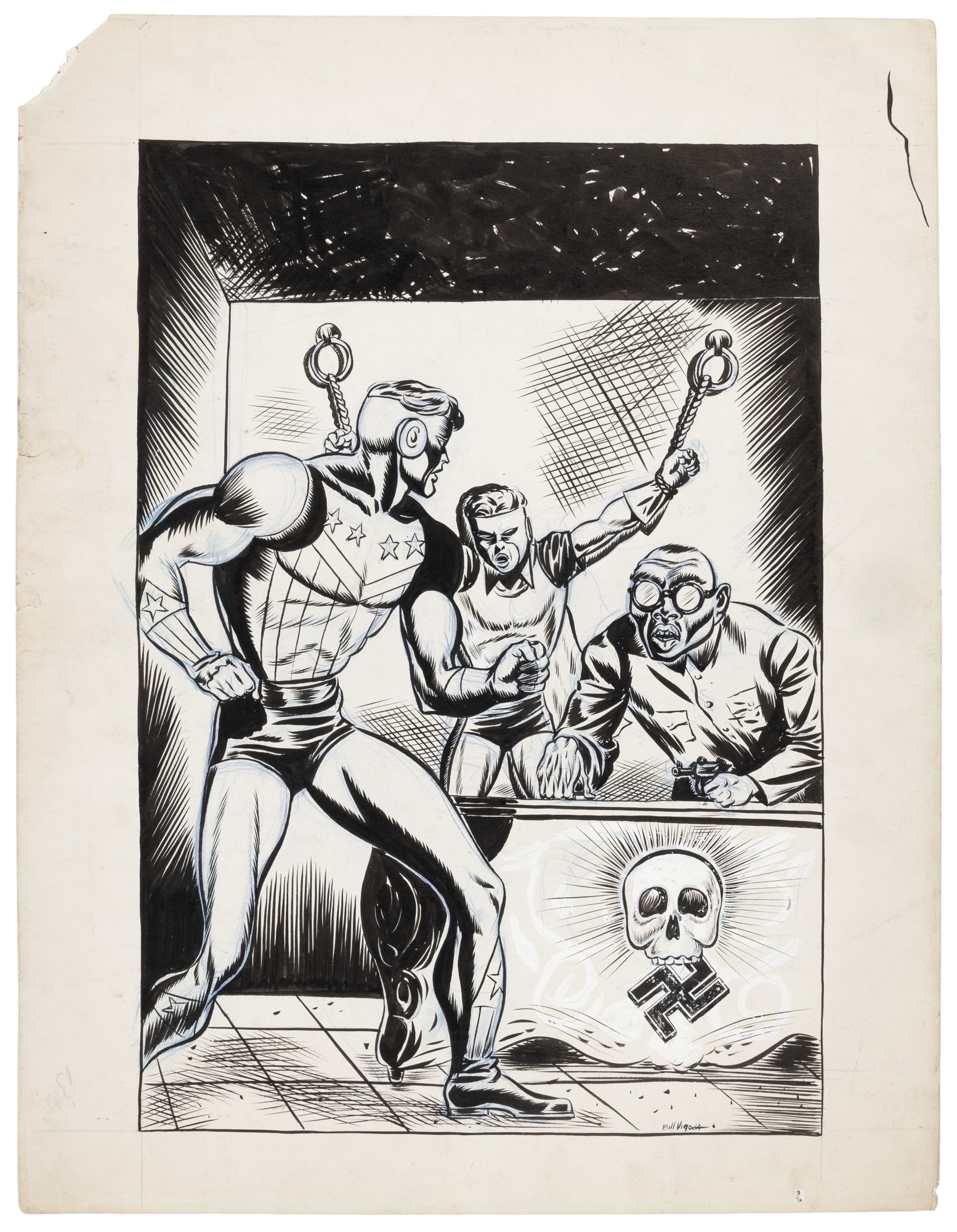 Original BILL VIGODA Art * Ten Early Drawings from Vigoda's ARCHIE ...