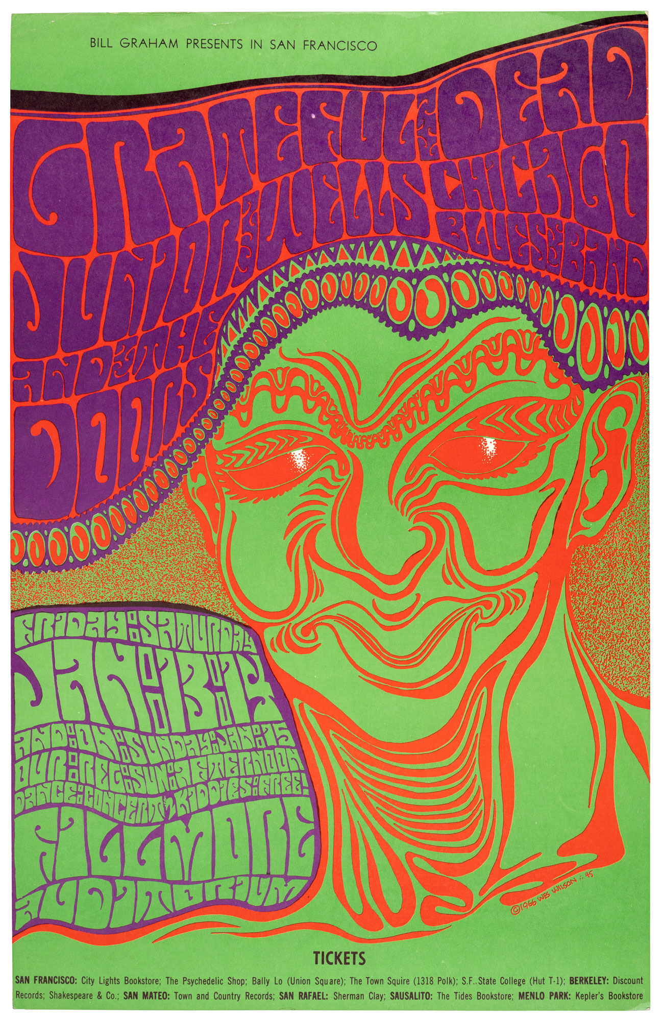 Bill Graham Presents...The Grateful Dead ...and The Doors...Fillmore ...