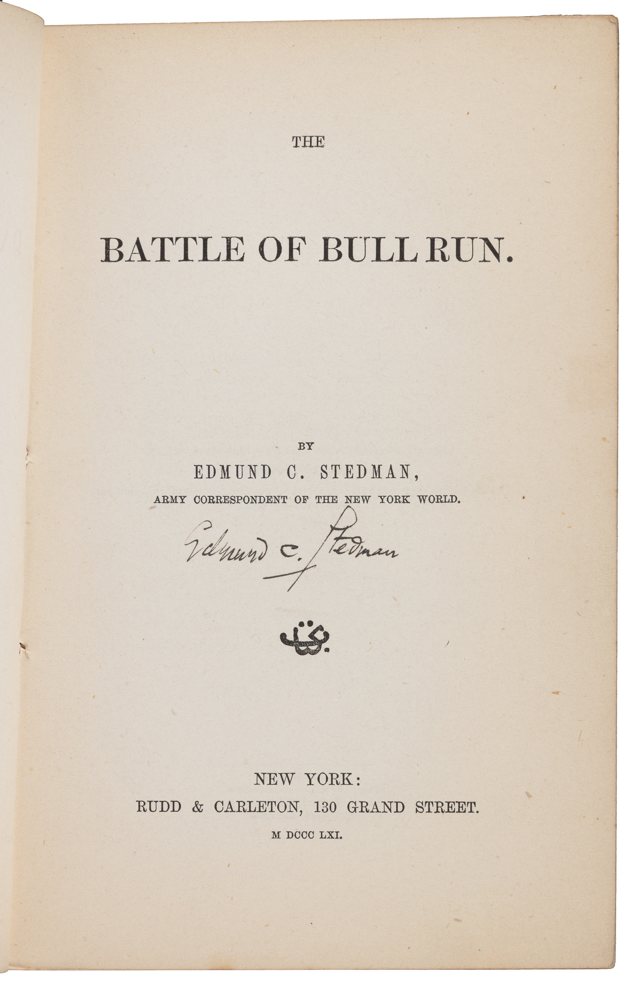 The Battle of Bull Run