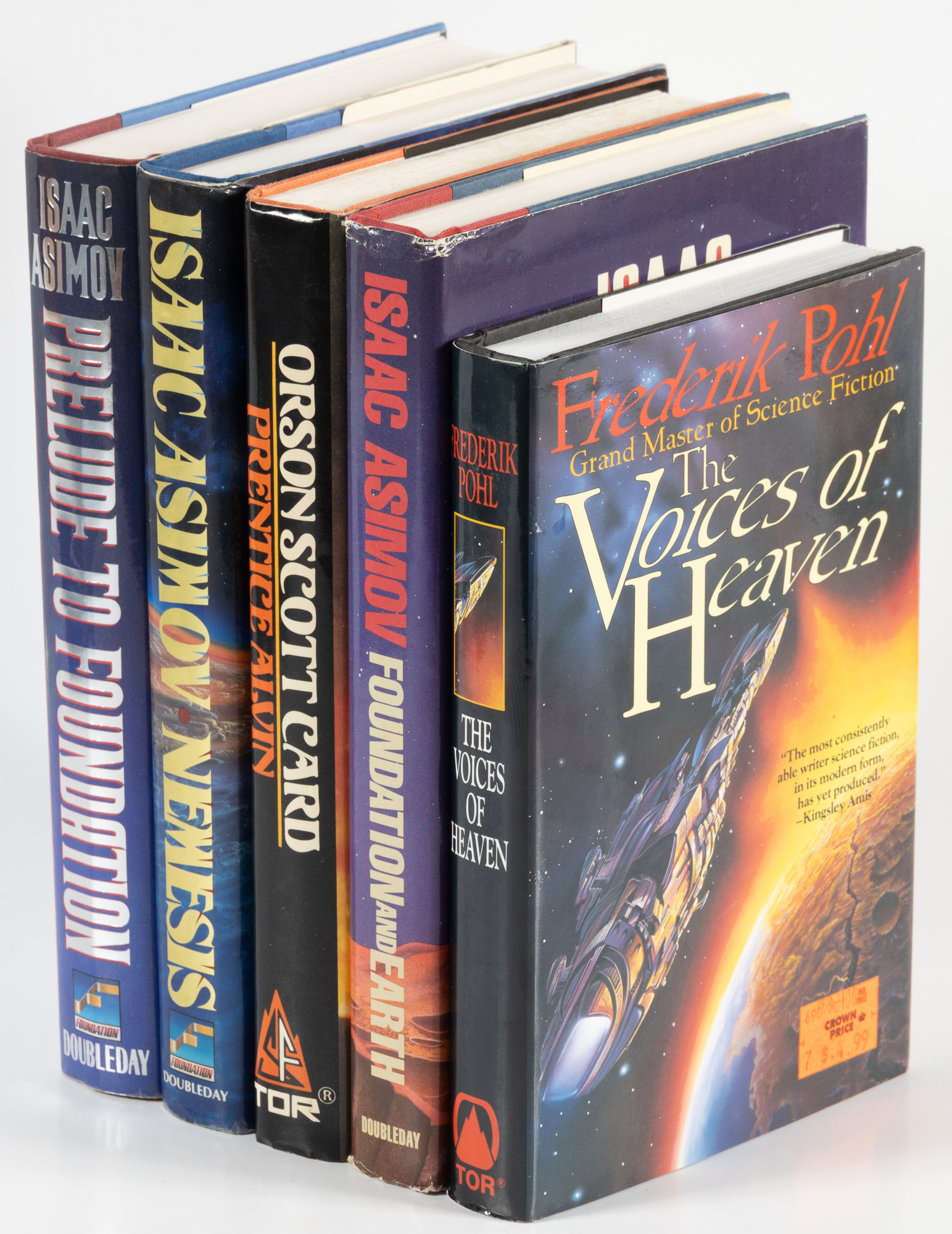 5 volumes of Science Fiction