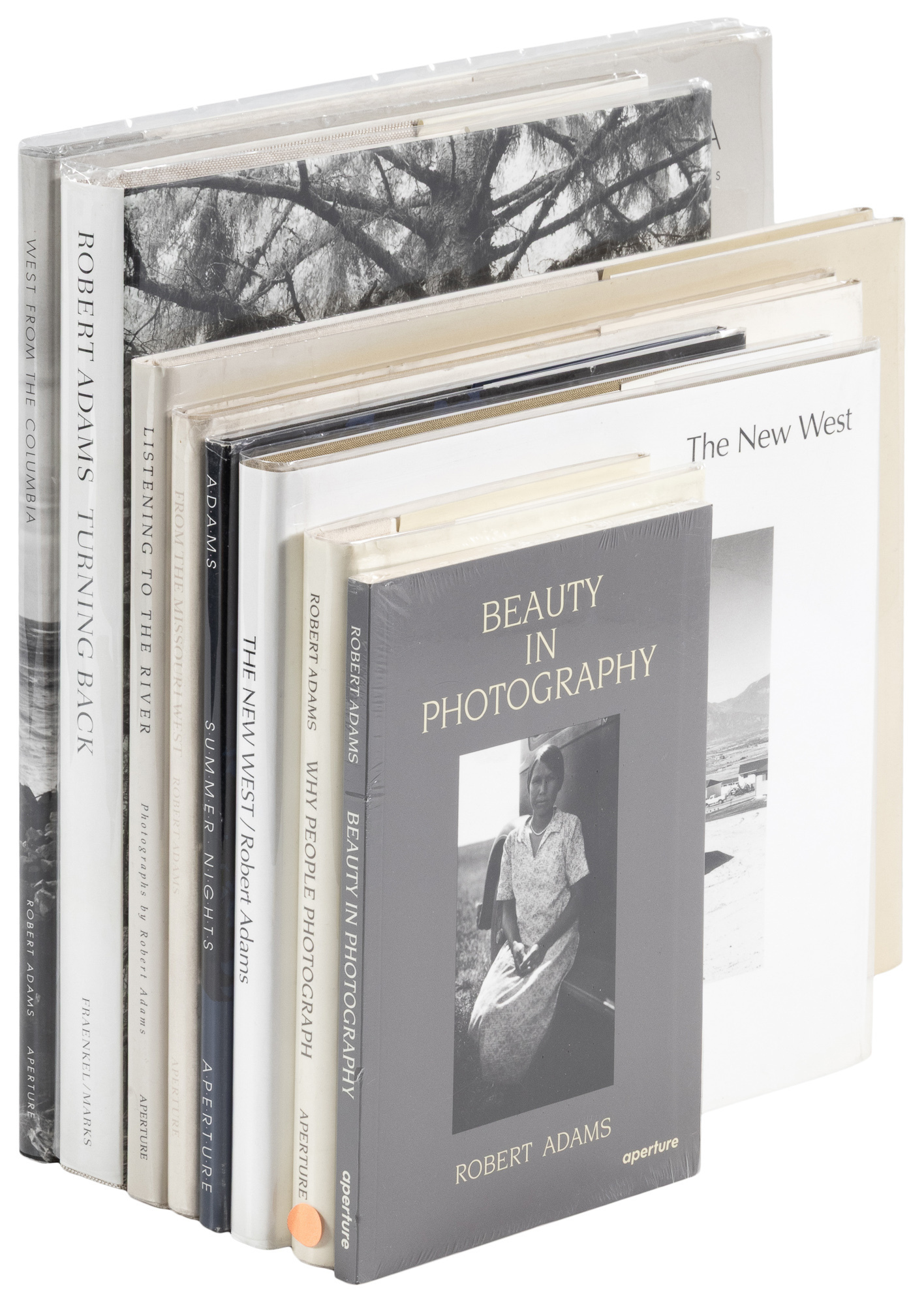 Eight volumes by Robert Adams