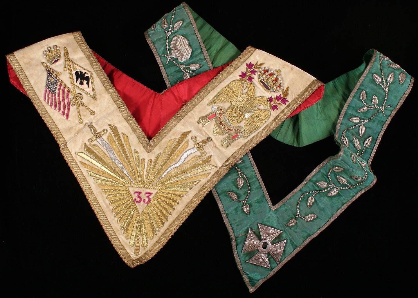 Collection of Masonic Knights Templar and Ancient & Accepted Scottish Rite of Freemasonry ...