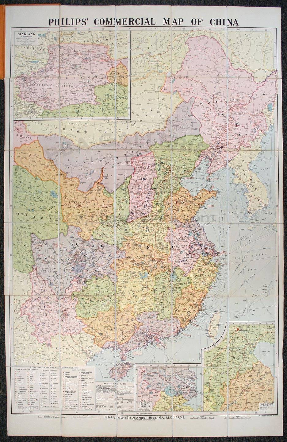 Philips Commercial Map of China