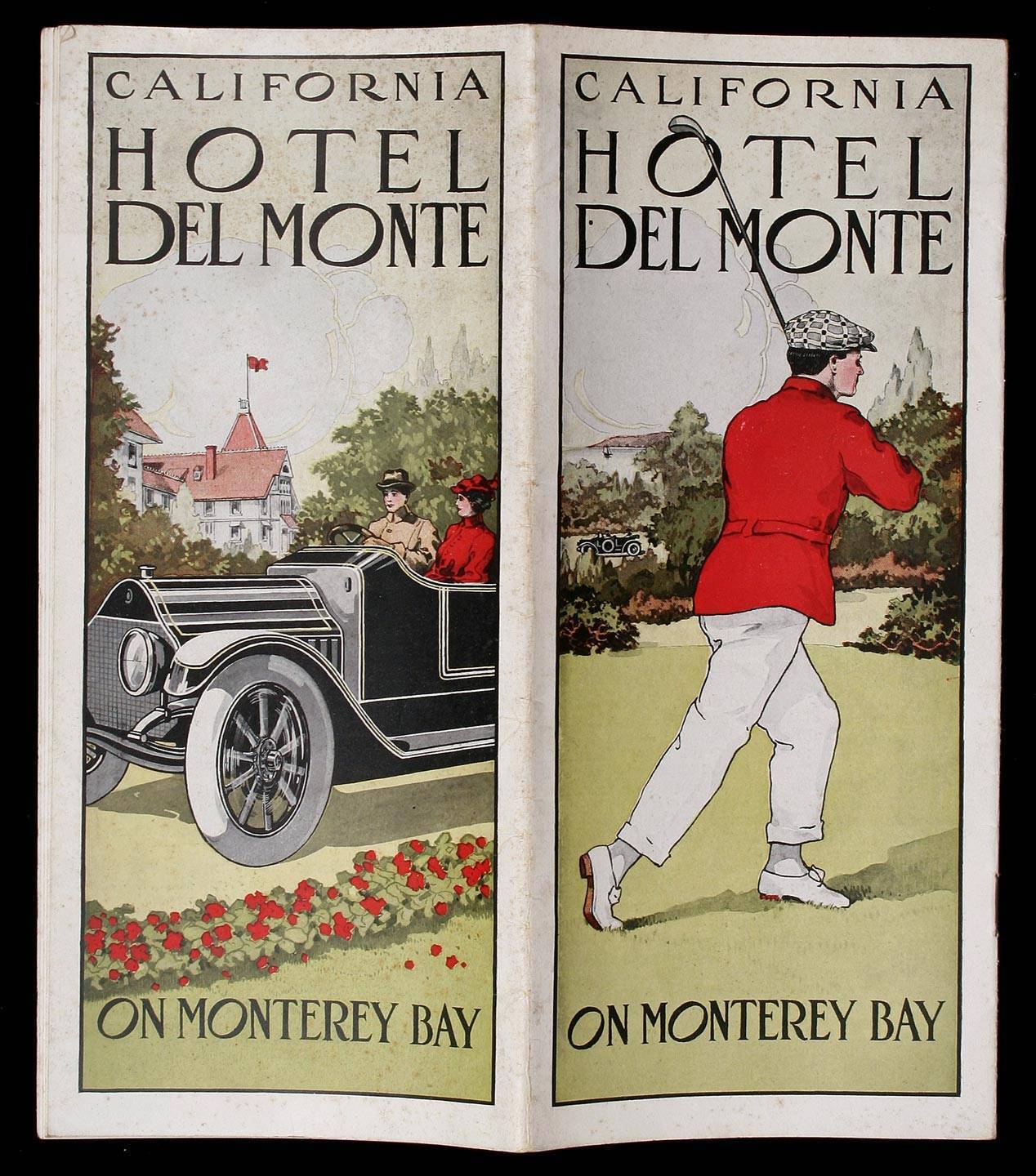 Hotel Del Monte on Monterey Bay, California – souvenir booklet