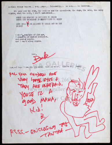 Bukowski’s unpublished love letters to Linda King (all that are known ...