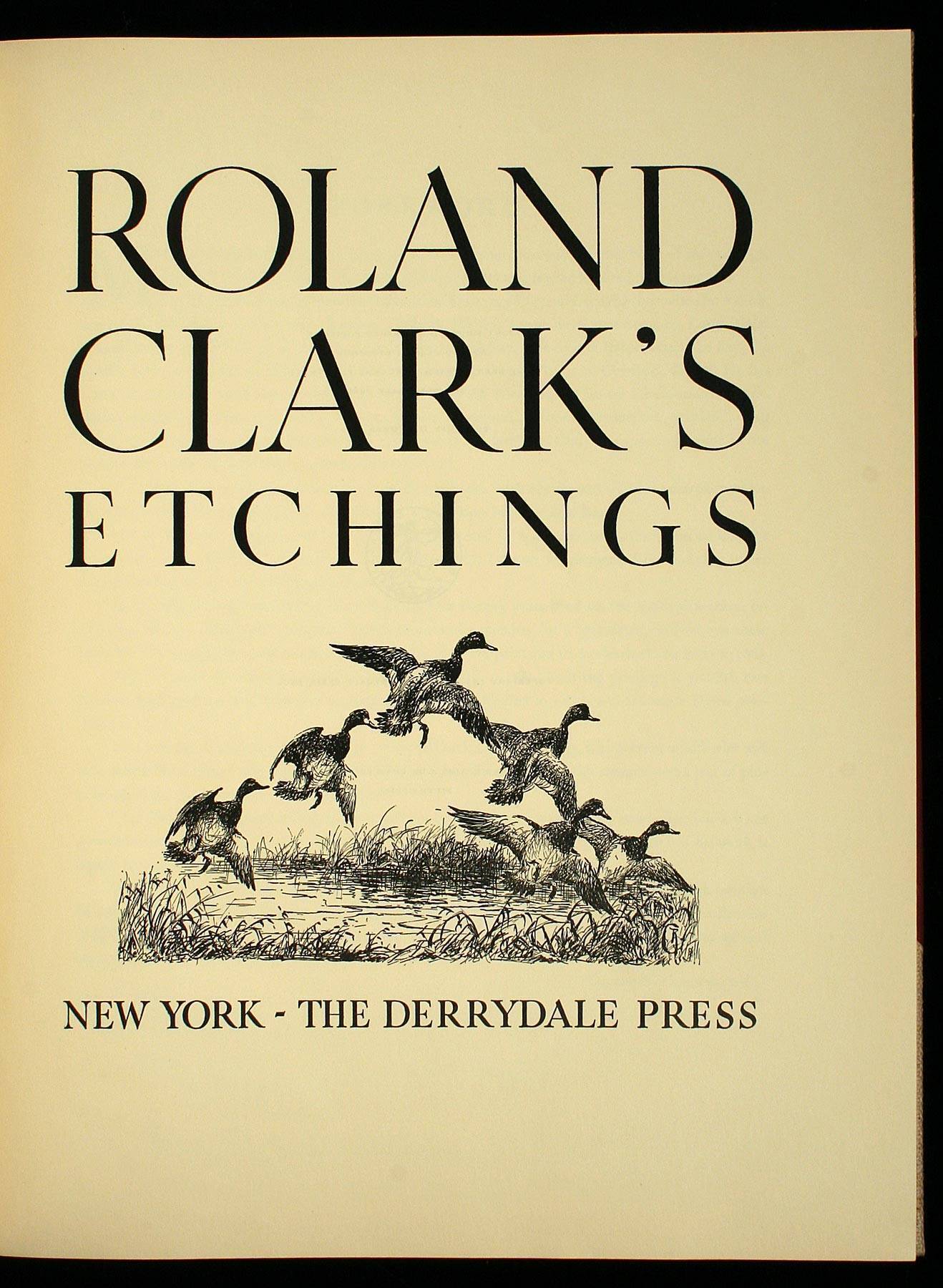 Roland Clark's Etchings