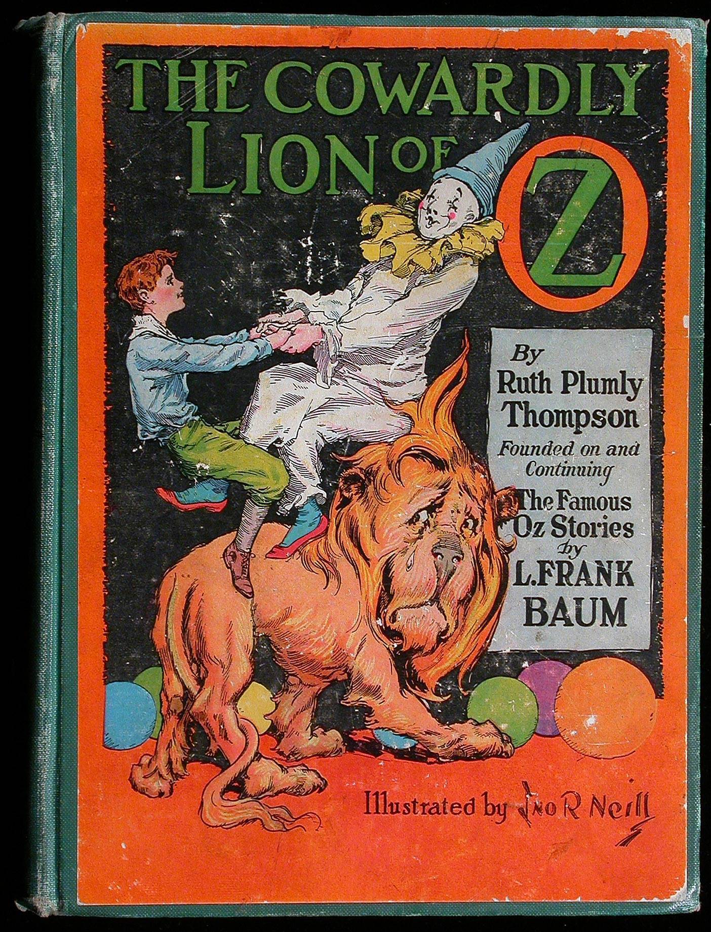 The Cowardly Lion on Oz